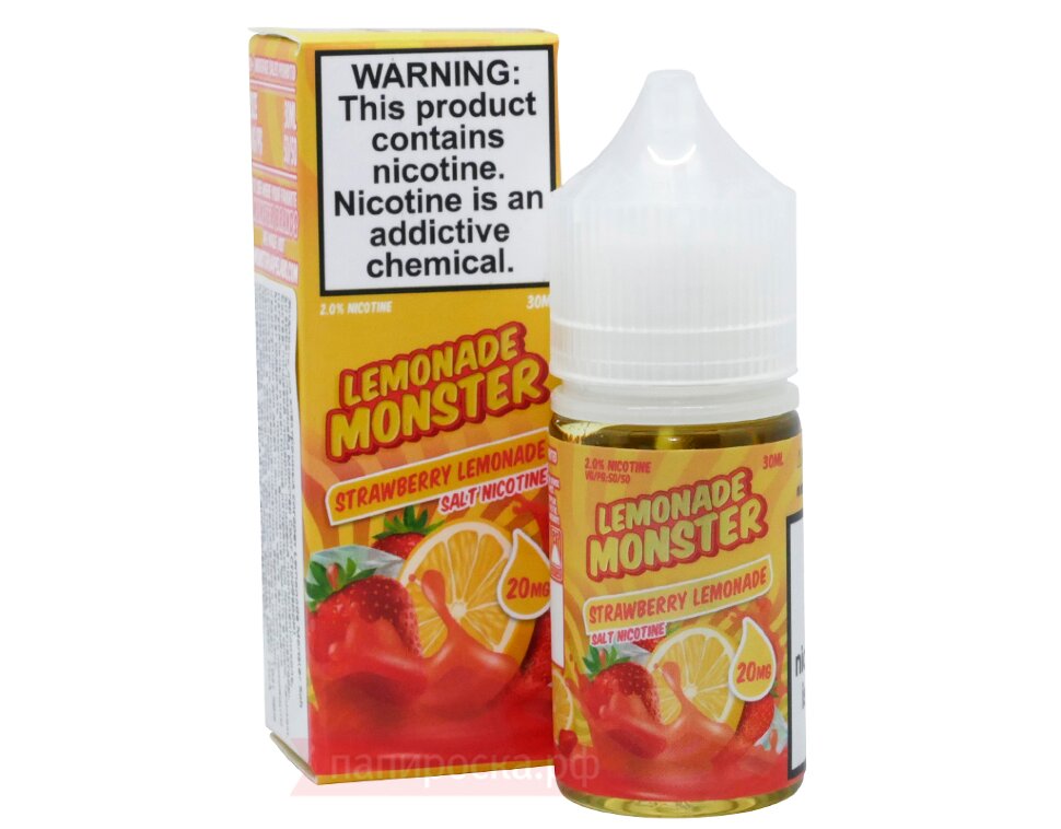 Lemonade Monster Strawberry Elegant Vape Store