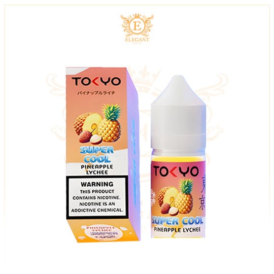 TOKYO PINEAPPLE LYCHEE SUPER COOL SALT NIC. ELIQUID