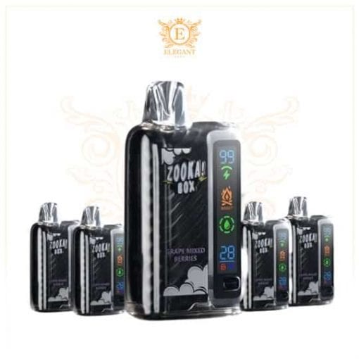 ZOOKA BOX 25000 Puffs 50mg Disposable pod - زوكا بوكس 25000