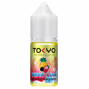 Tokyo Super Cool Pineapple Triple Berry Salt Vape Egypt