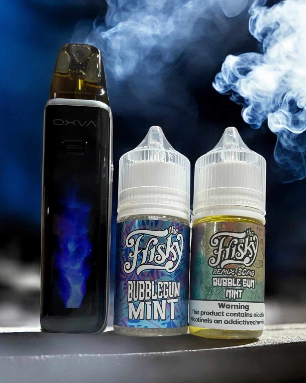 FRISKY REMIX BUBBLEGUM MINT for Iced Vape Lovers