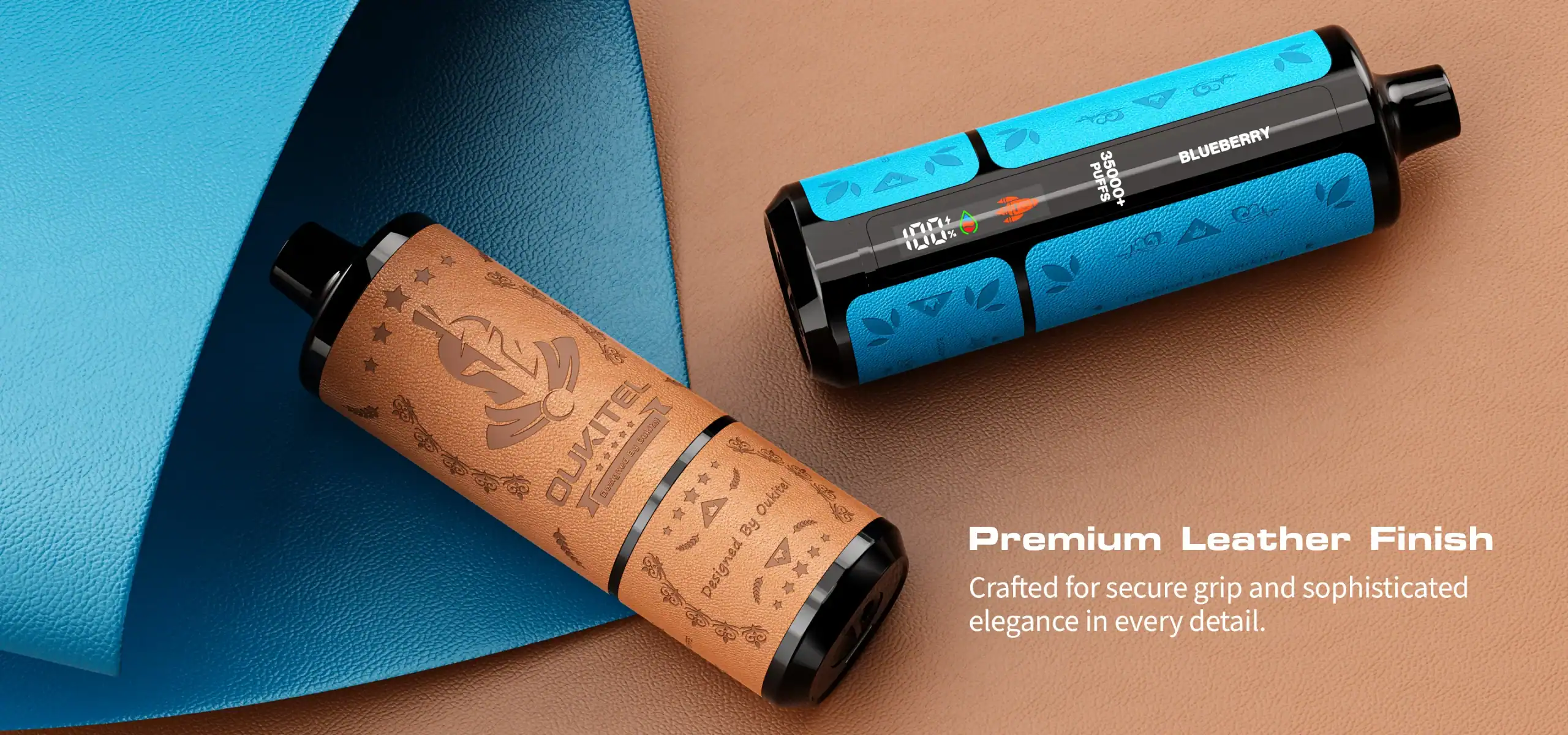 OUKITEL MATE ICE 35K+ PUFFS 2MG SALT DTL ESHISHA